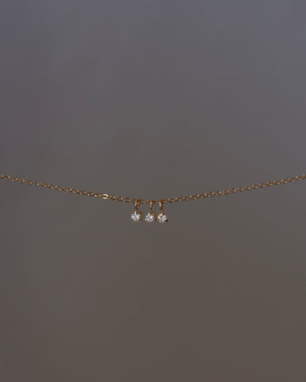 14k Baby Diamond Necklace – E&E PROJECT
