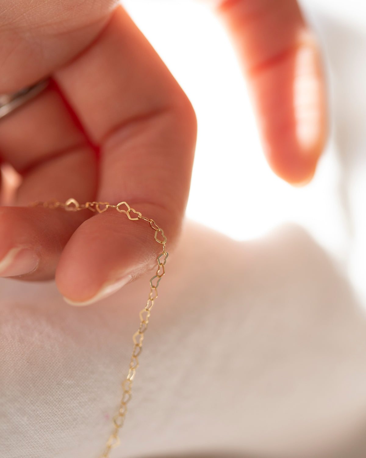 Mini Heart Link Chain Bracelet – E&E PROJECT