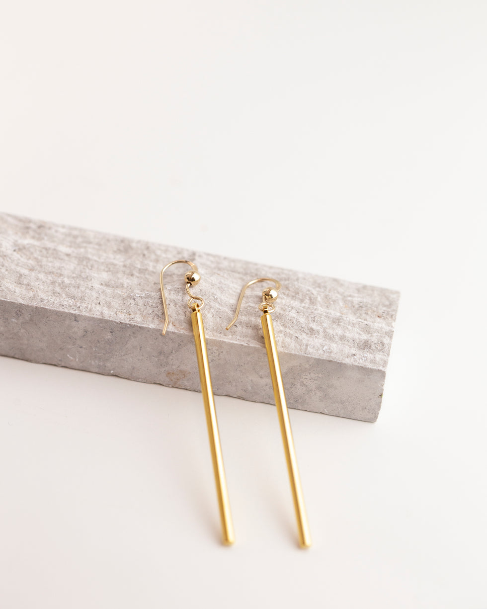 Long Stick Drop Earrings – E&E PROJECT