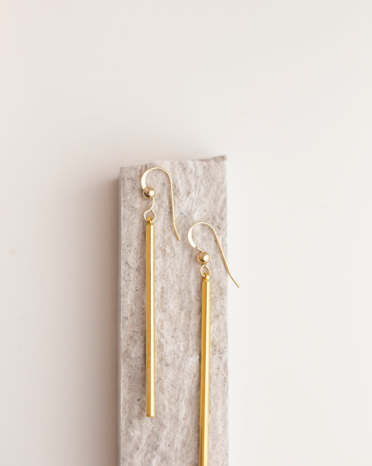 Long Stick Drop Earrings – E&E PROJECT