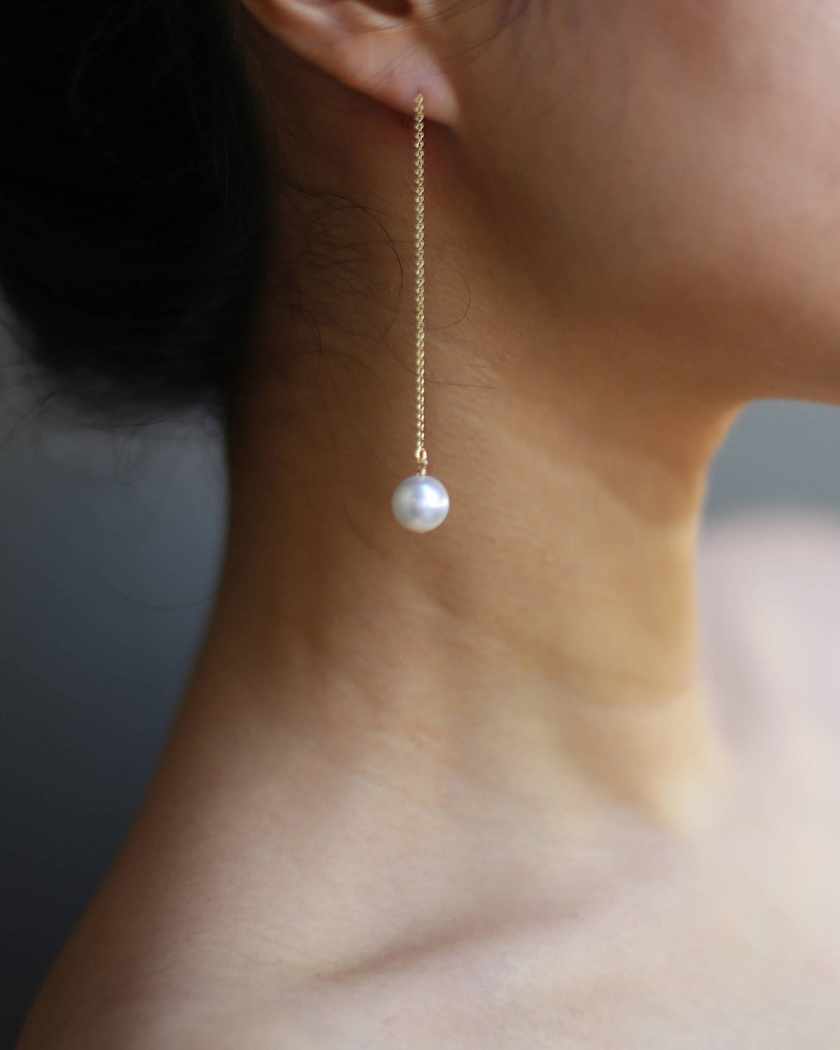 Pearl Threader Earrings – E&E PROJECT