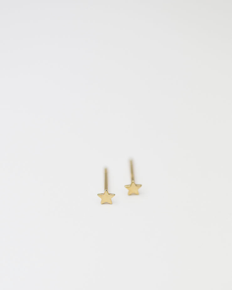 14K Mini Star Stud Earrings – E&E PROJECT